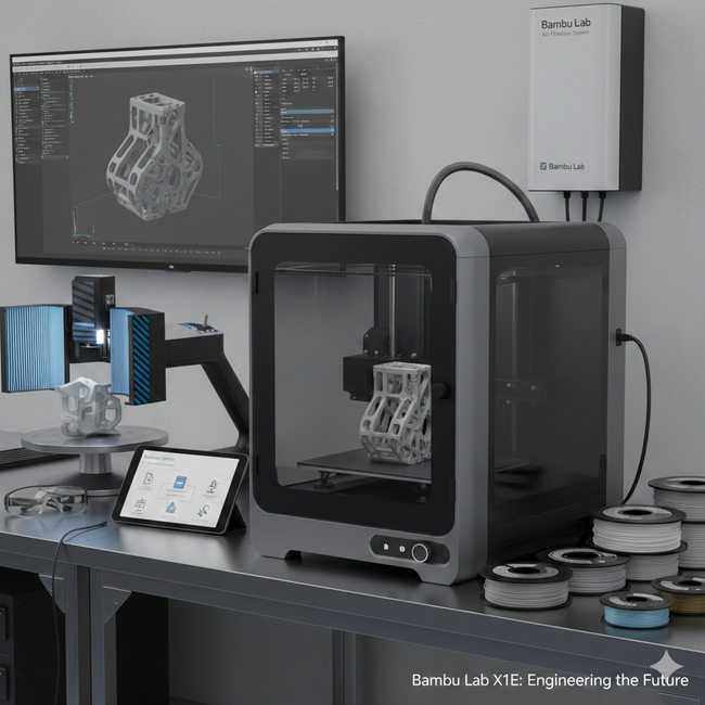 Bambu Lab X1E Review: Is It Worth It for Professional Prototyping?