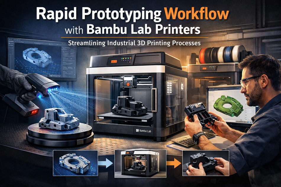 Rapid Prototyping Workflow with Bambu Lab Printers | Engineer's Guide