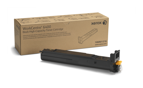 106R01316 WORKCENTRE 6400 BLACK High Cap TONER (12K)