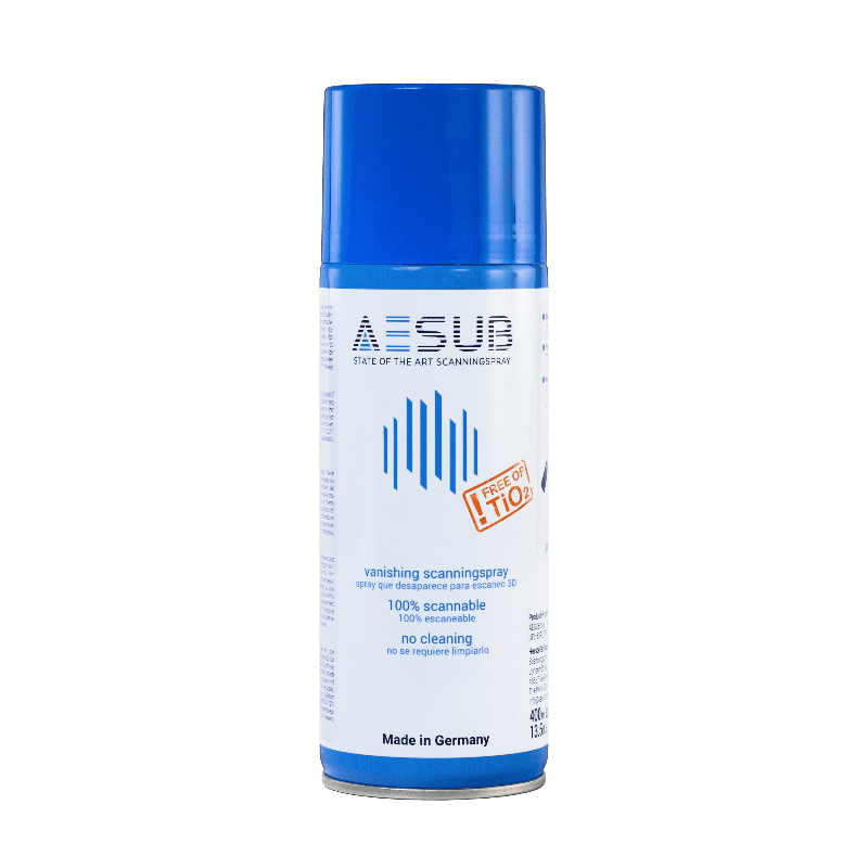 AESUB Blue 400ml Vanishing 3D Scanning Spray