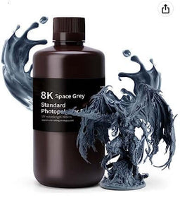 ELEGOO Std Space Grey 8K Resin 1K – Envirolaser3D