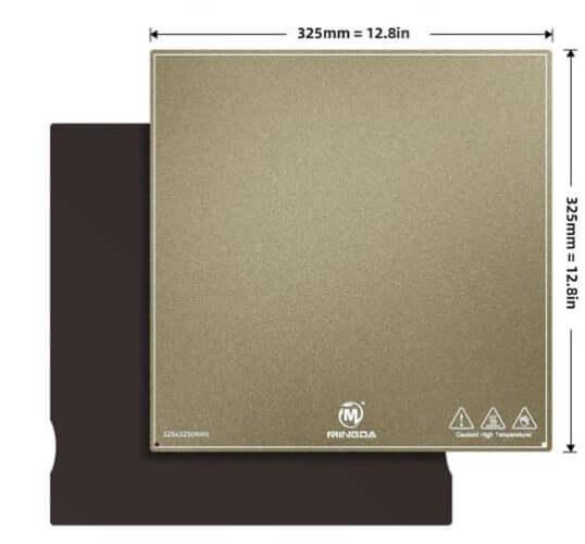 Magician Pro PEI Bed, 405 X 405mm
